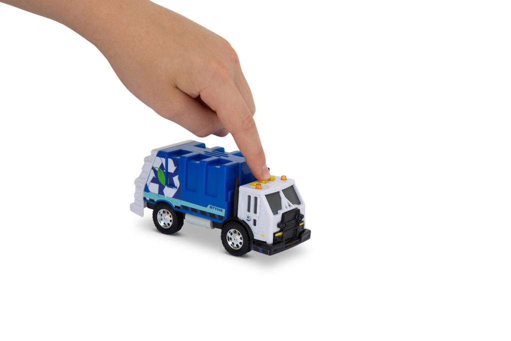 Mighty Fleet™ Toughest Minis Garbage Truck – Mighty Fleet