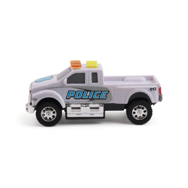 Mighty Fleet™ Toughest Minis Police Pickup Truck – Mighty Fleet