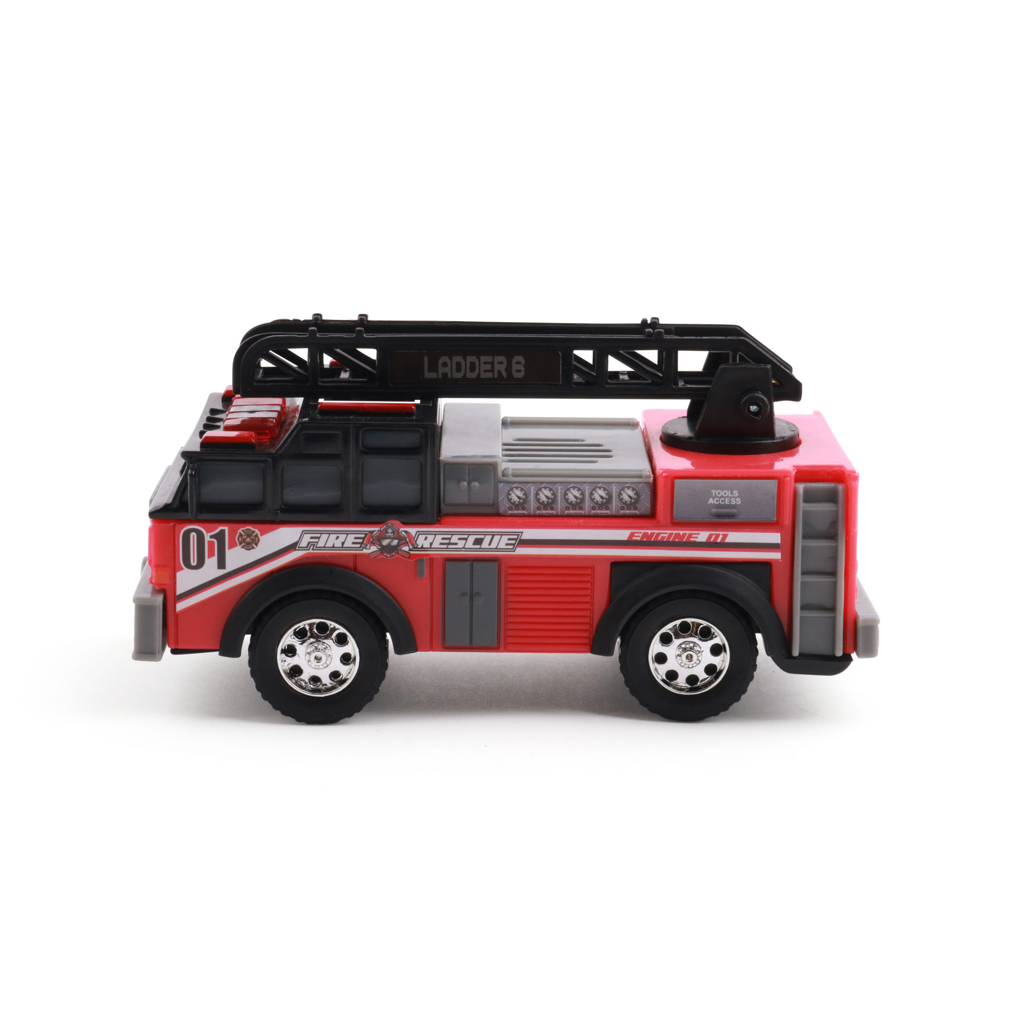 Mighty Fleet™ Toughest Minis Fire Ladder Truck – Mighty Fleet