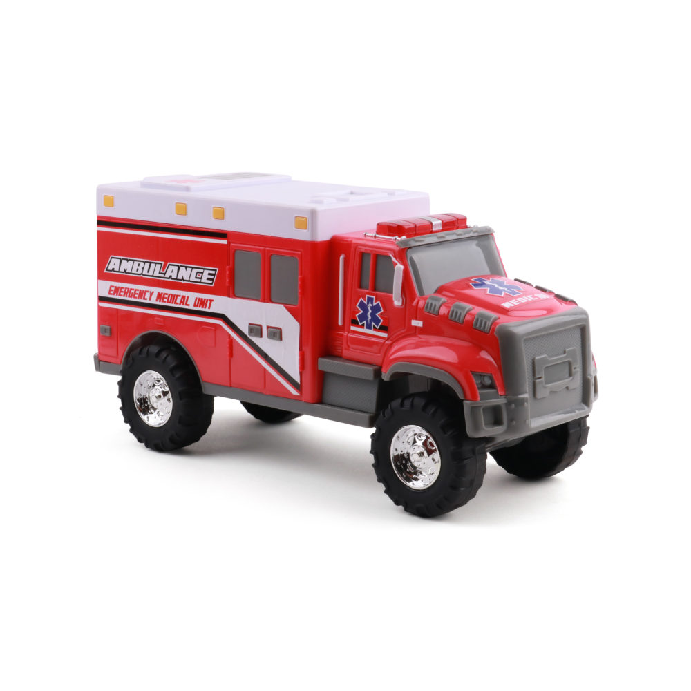 Rescue Force Fire Ladder Truck - Mighty Fleet